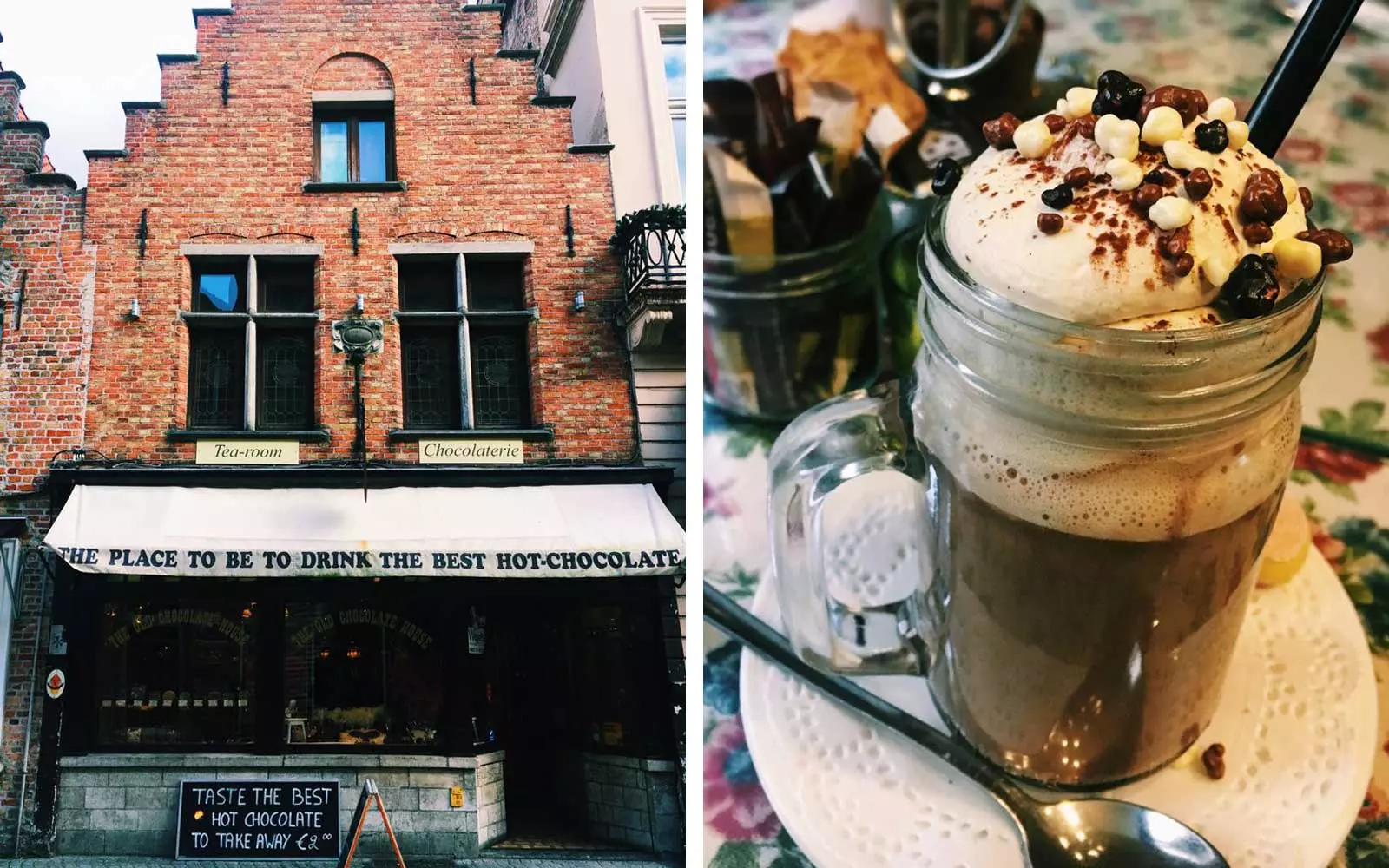 Eng yaxshi issiq shokolad - Old Chocolate House, Belgiya