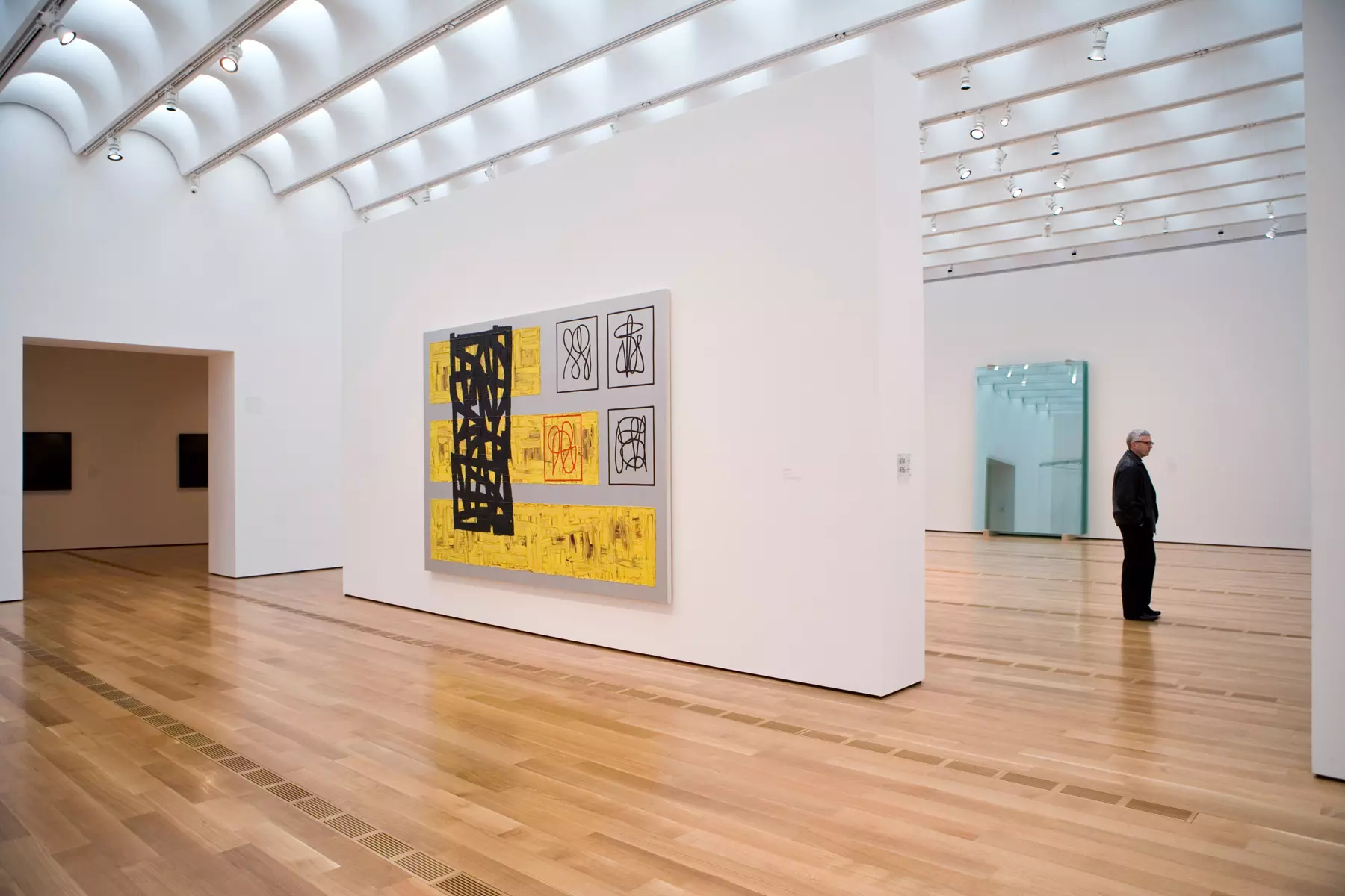 La galleria del lucernario dell'High Museum of Art.