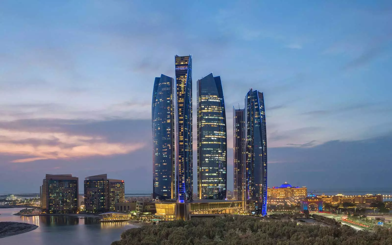 Juemirah នៅ Etihad Towers ទីក្រុង Abu Dhabi