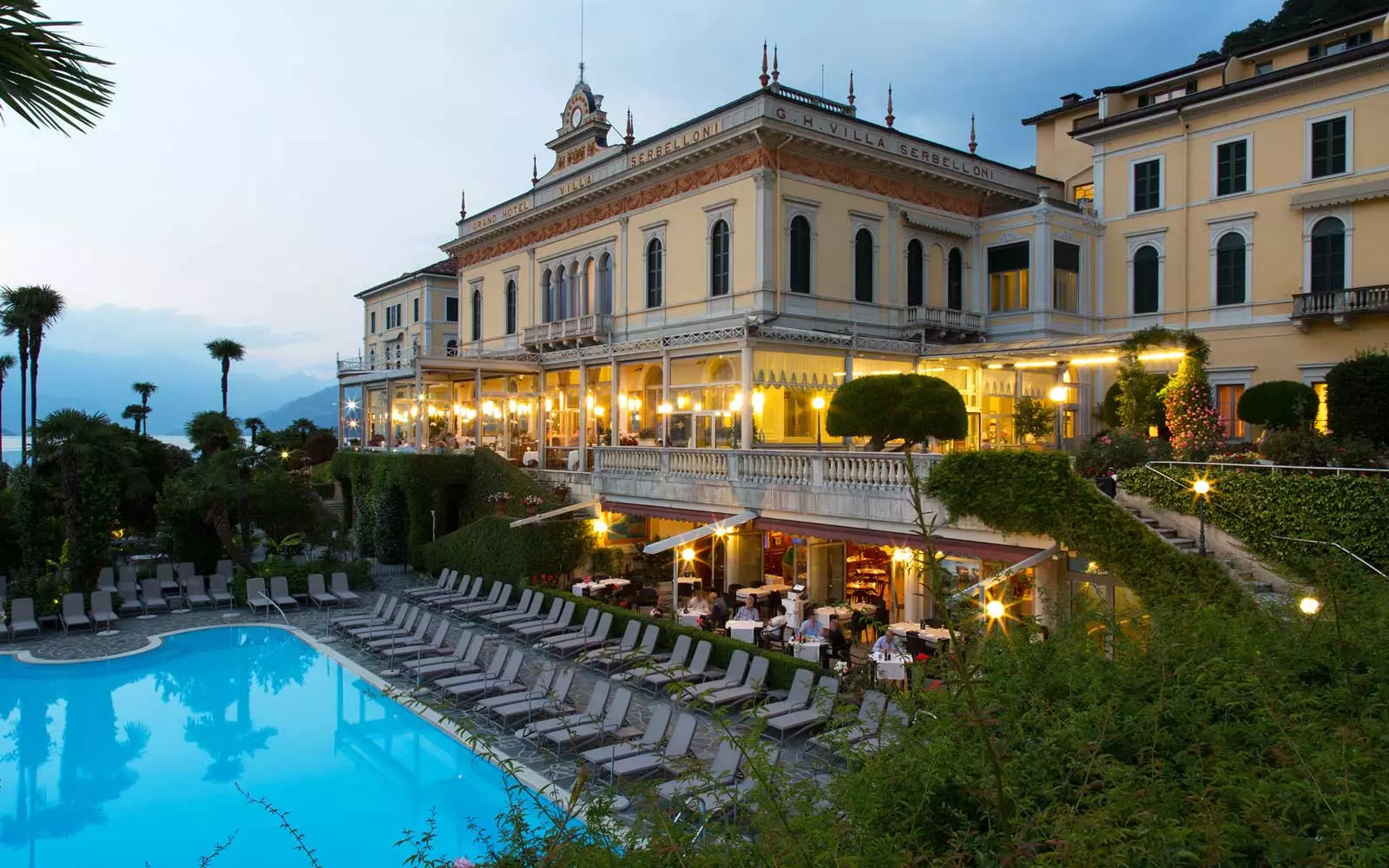 Grand Hotel Villa Serbelloni, mu Butaliyani