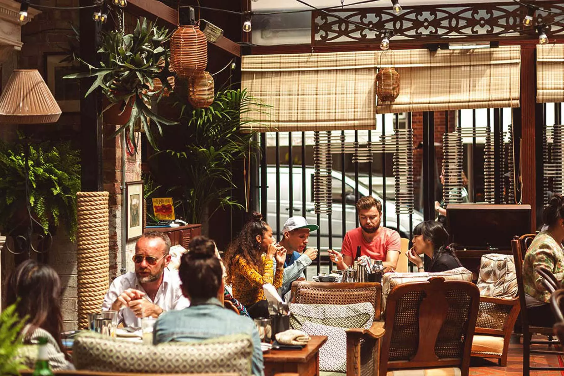 Interior de Dishoom Shoreditch