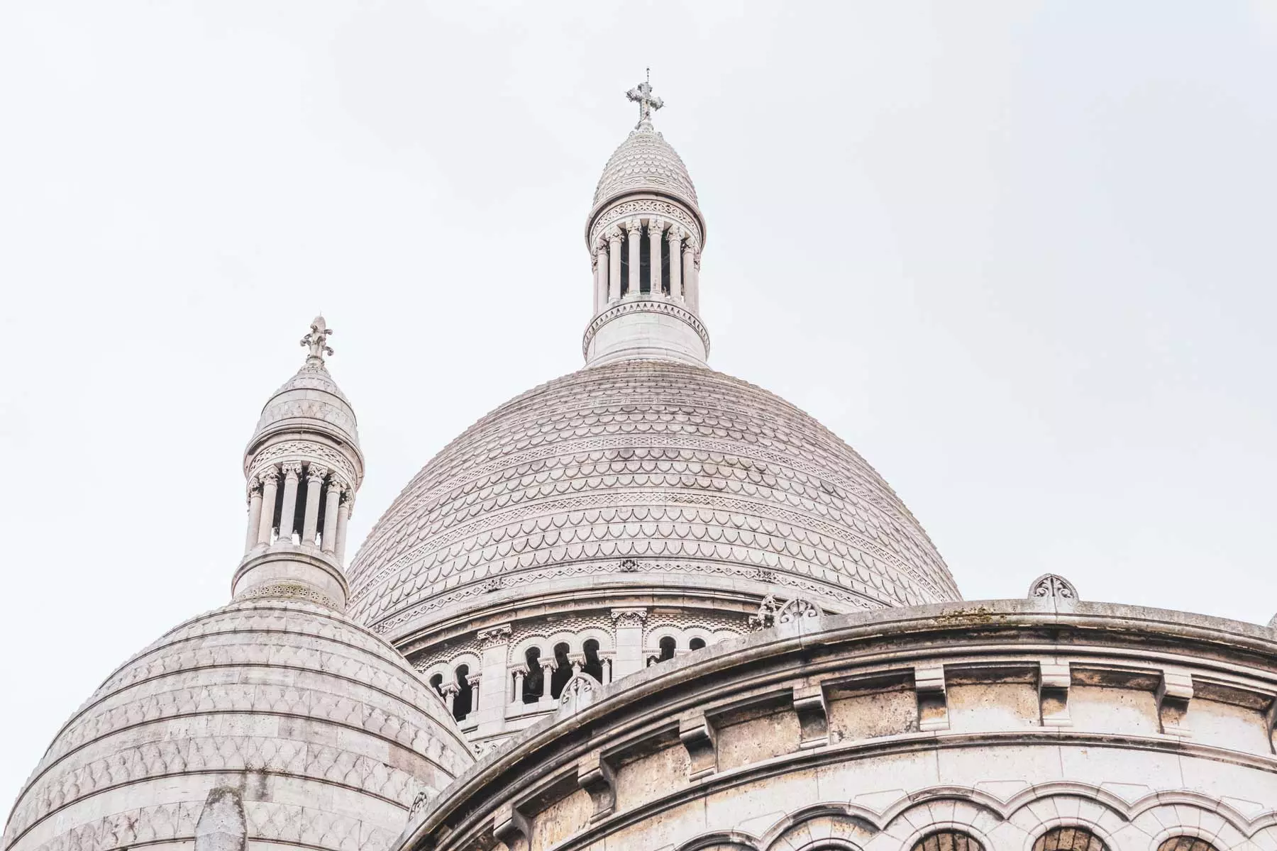 Bazilika Sacre Coeur v Parizu.