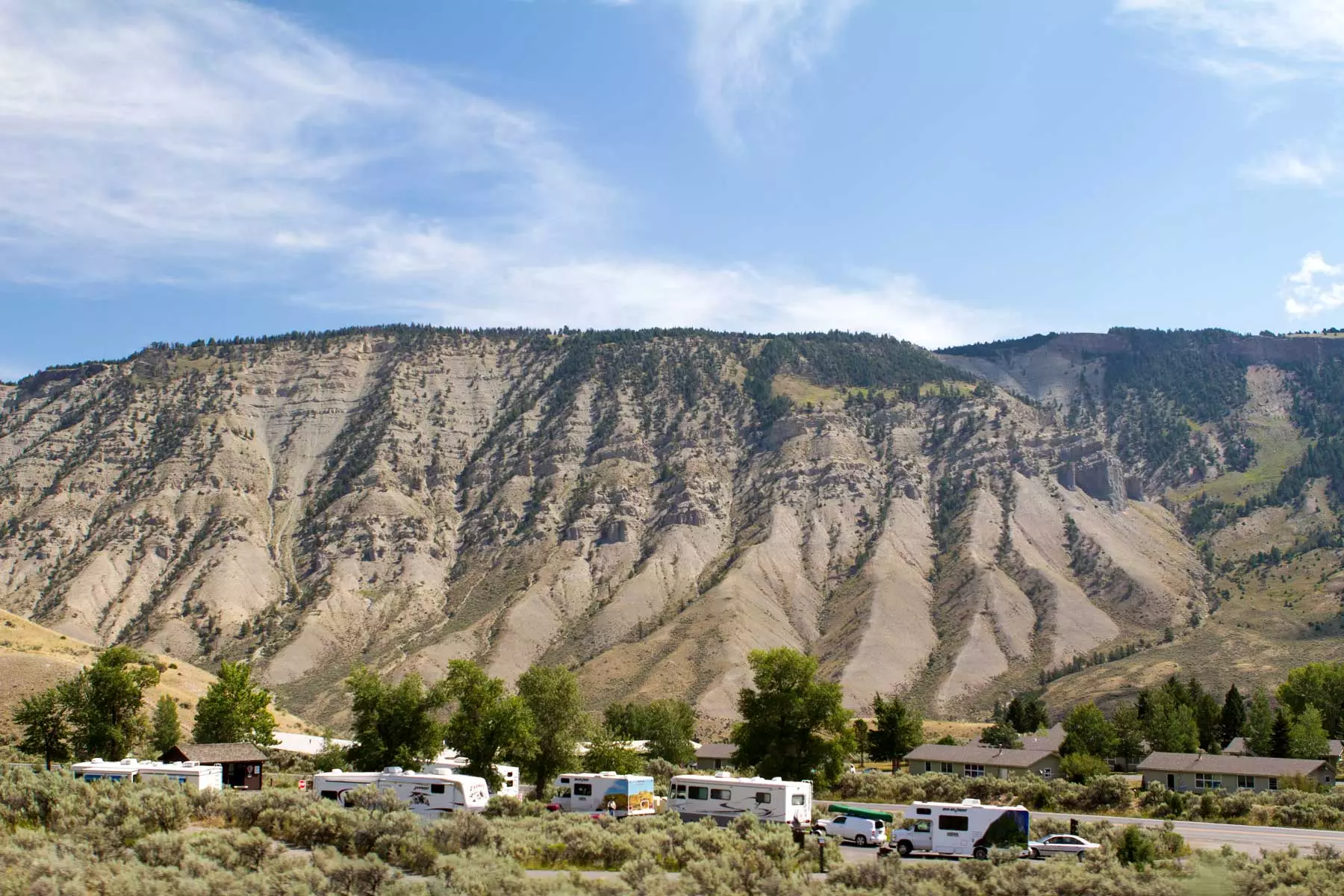 RV di Taman Nasional Yellowstone