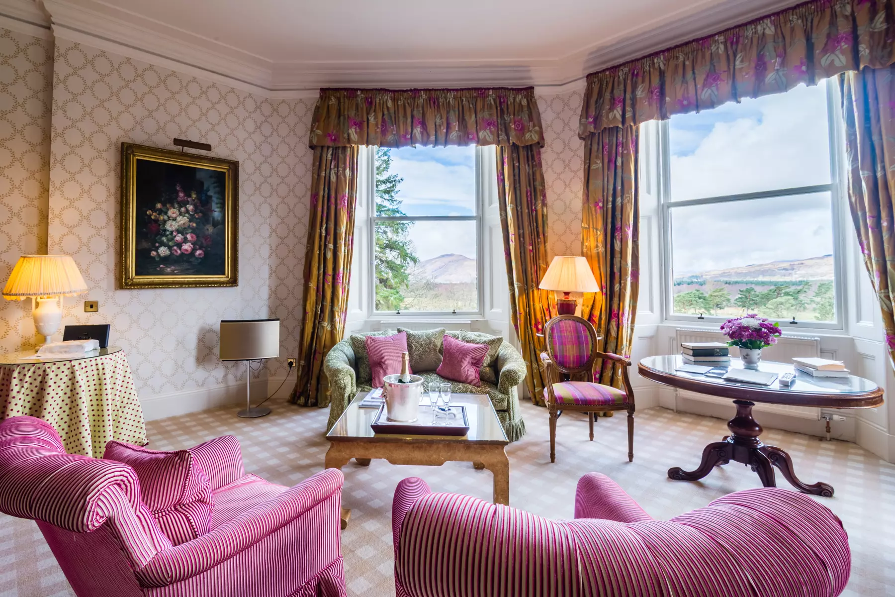 Suite anatiny ao amin'ny Inverlochy Castle Hotel