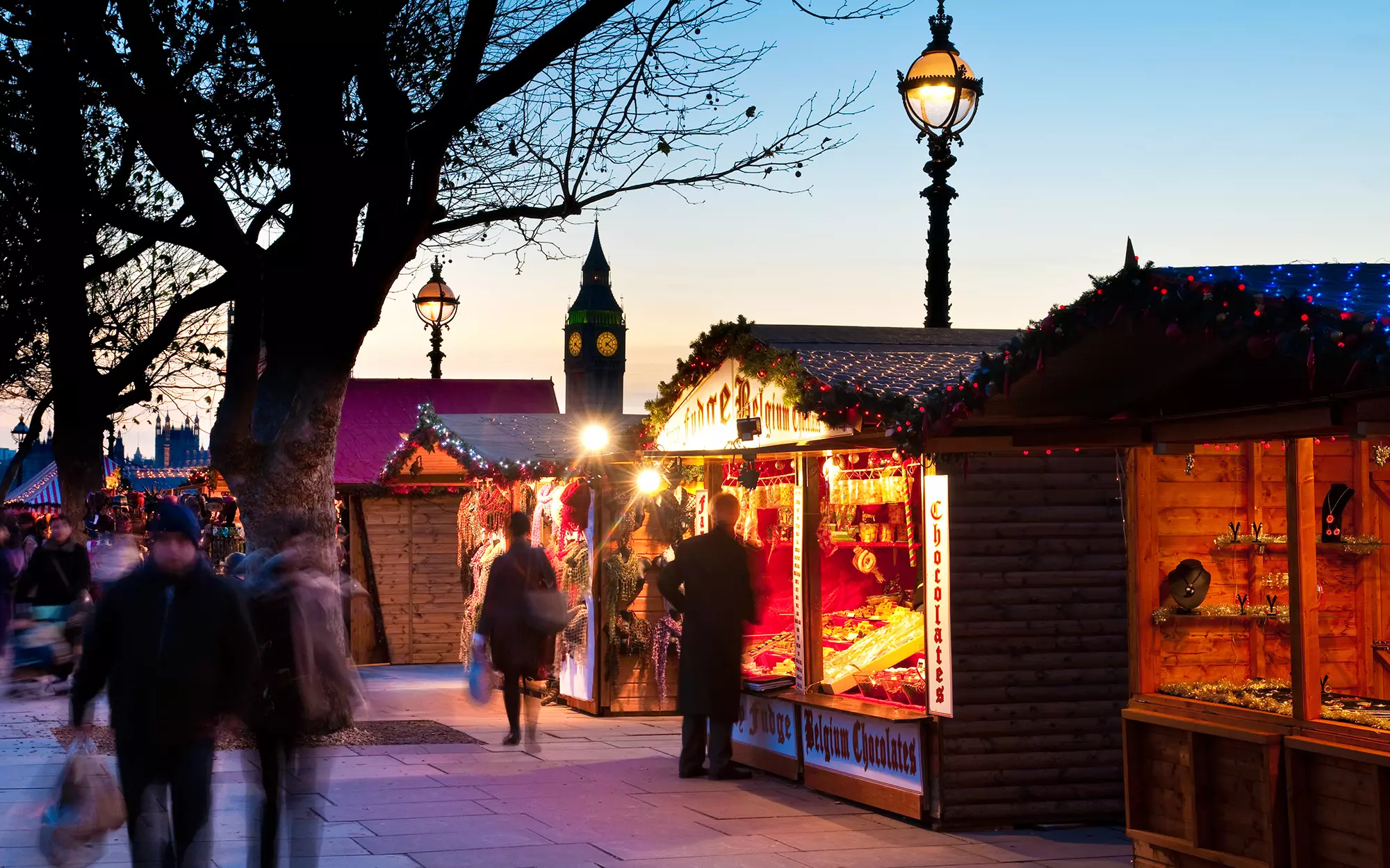 UK, England, London, The Southbank, Christmas Market