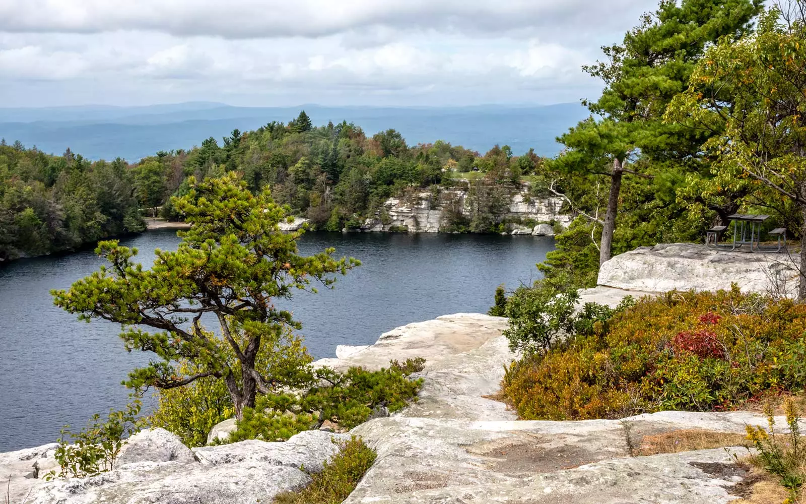 Réserve de parc d'État de Minnewaska, New York