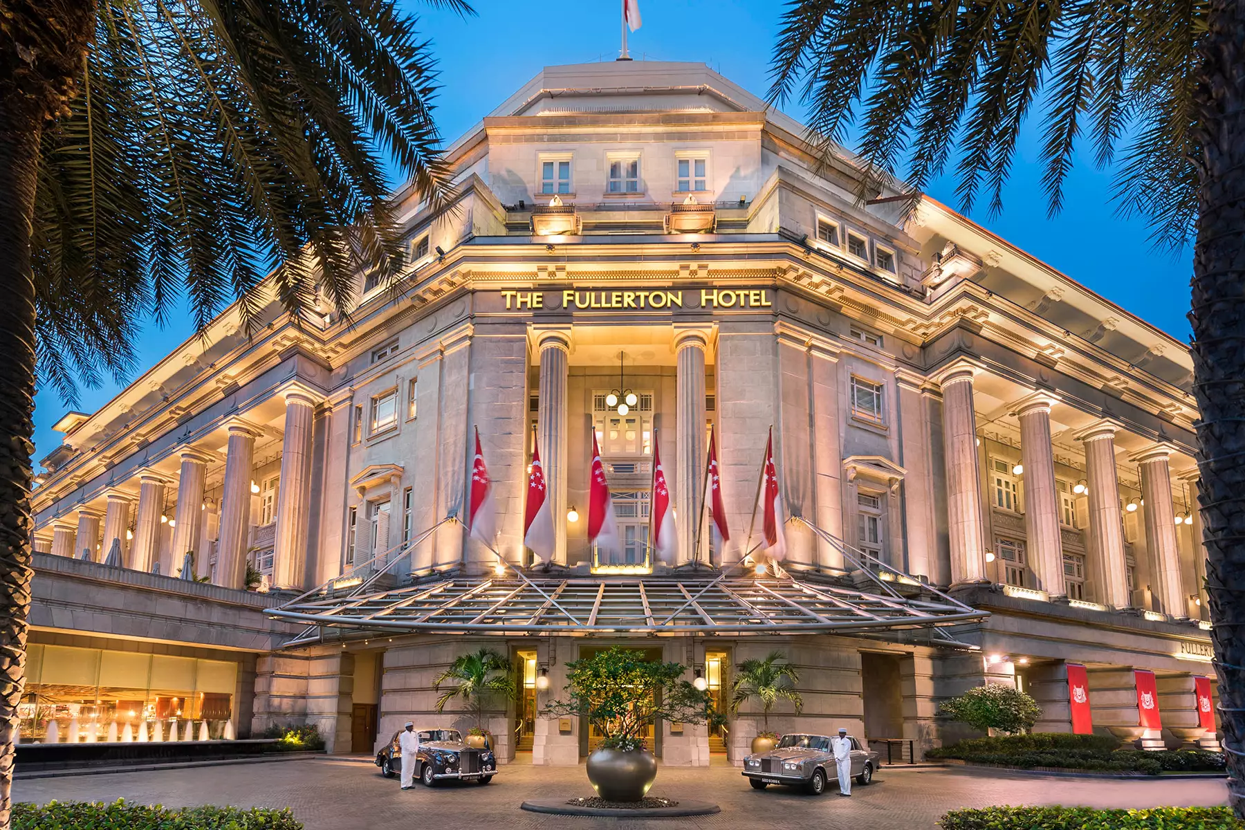 The Fullerton Hotel Singapore ārpuse