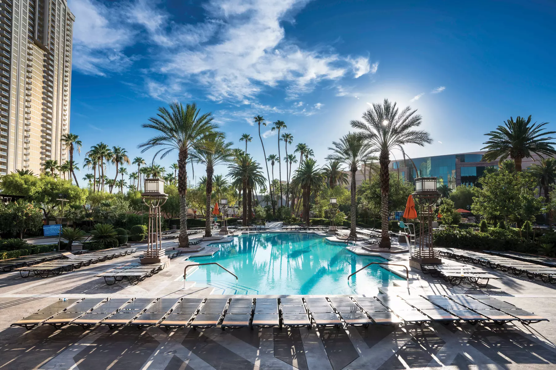 Pool på The Signature på MGM Grand