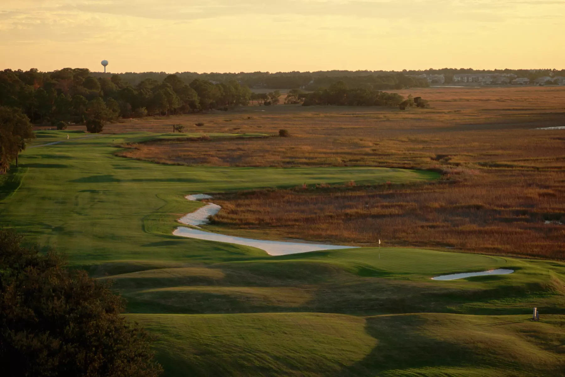 Ligazóns de golf de Harbour Town en Hilton Head