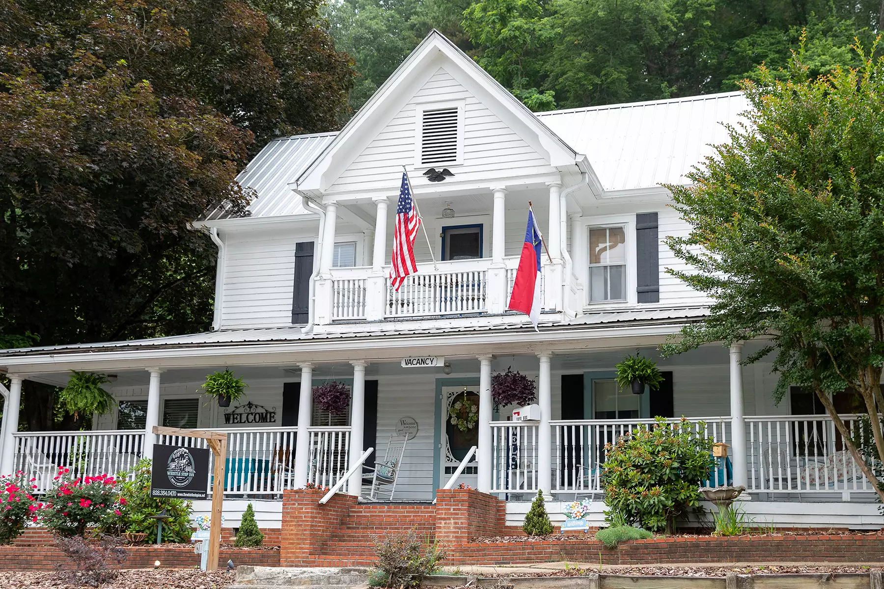 Exterior del Whistle Stop Inn