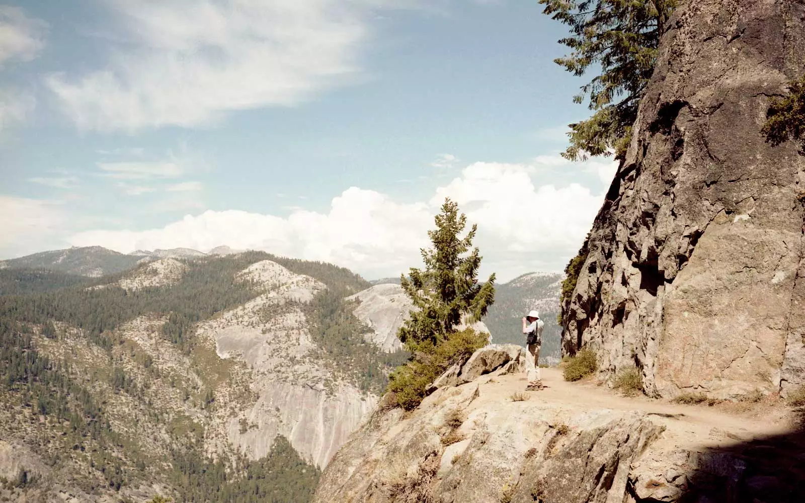 Hiker in Yosemite