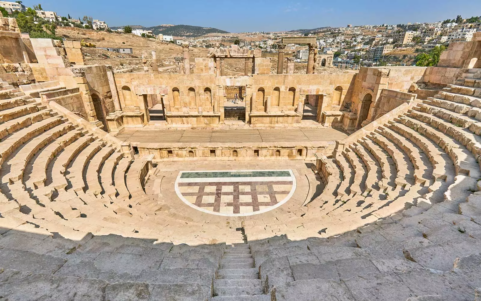 Teater, Jerash, Jordanië