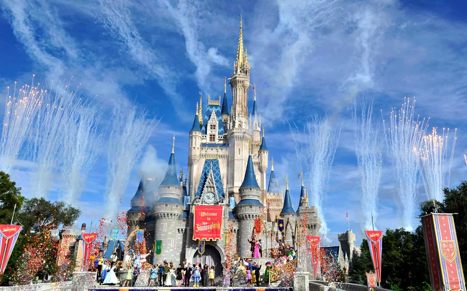 Disney World Gazteluaren inspirazioa