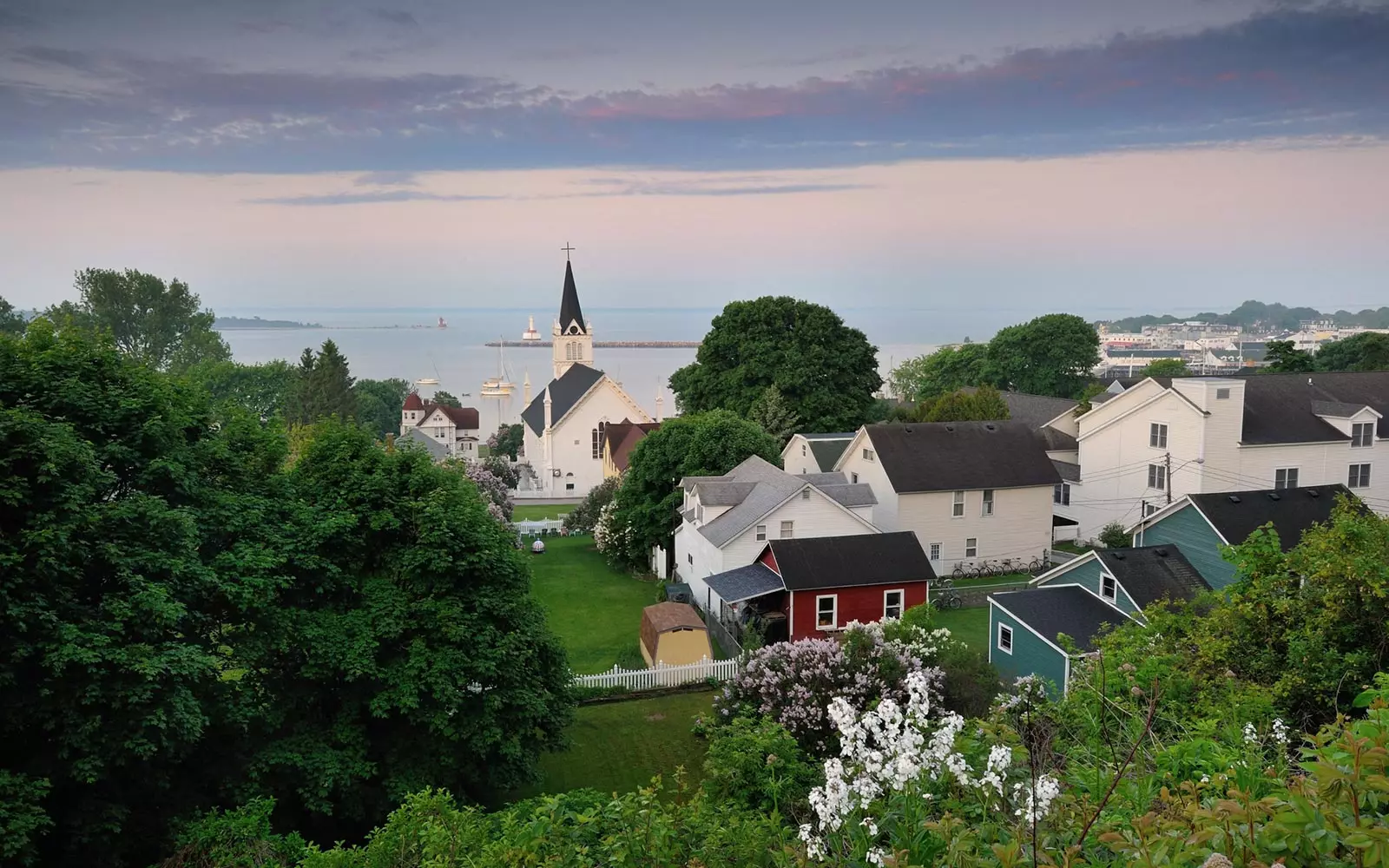 Pulo ang Mackinac Island sa Michigan