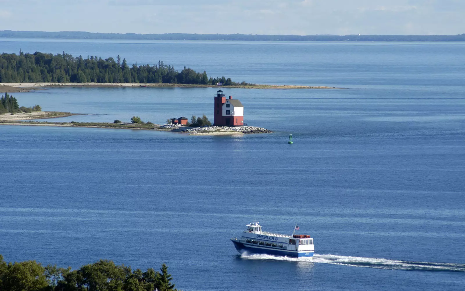 Lag Huron, Gżira Mackinac, Michigan