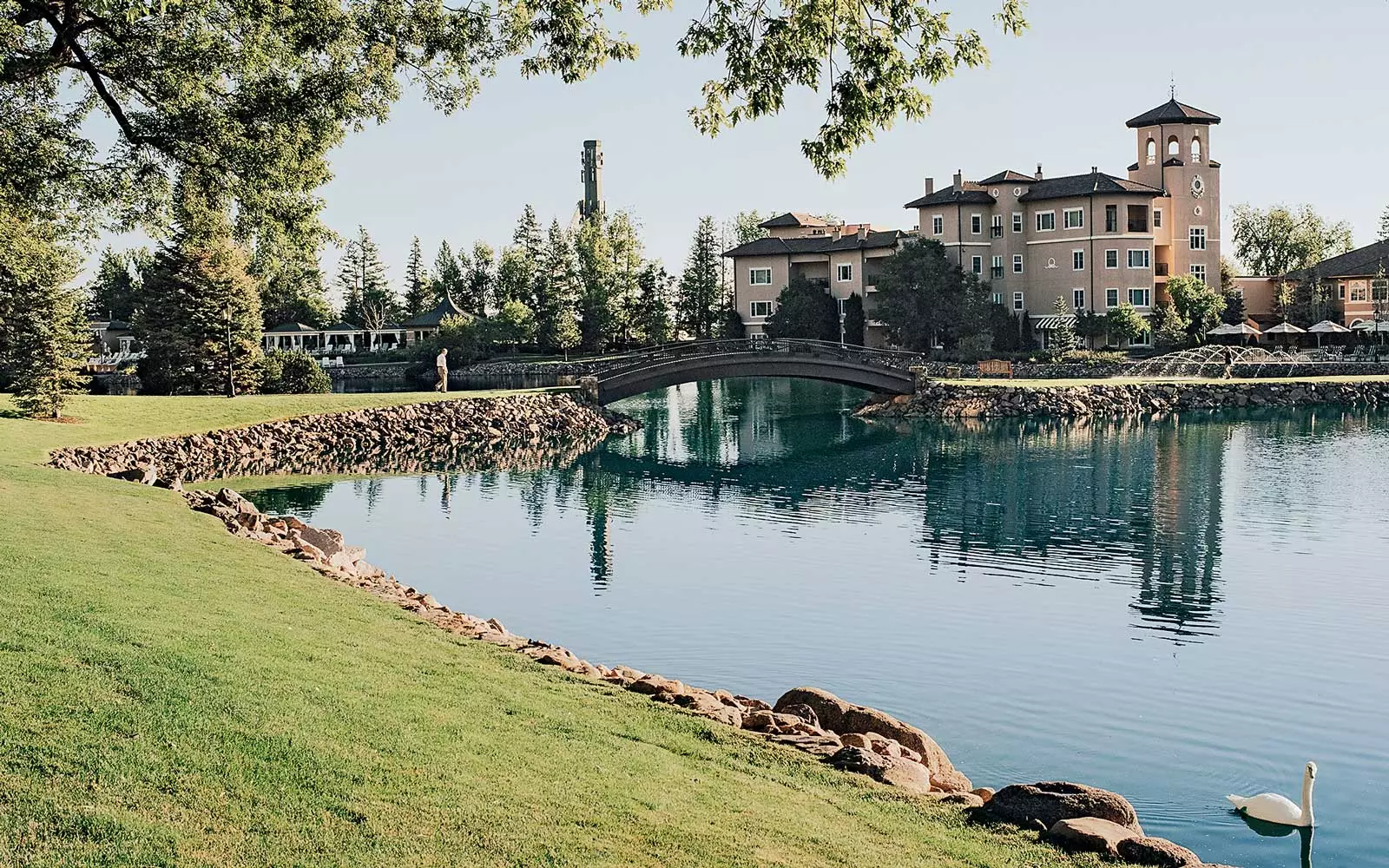 Vue de l'hôtel Broadmoor