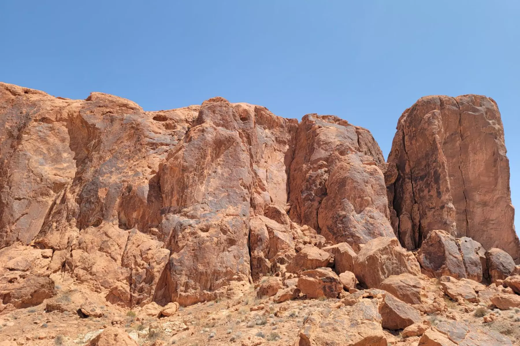 Βραχώδεις σχηματισμοί στο κρατικό πάρκο Valley of Fire