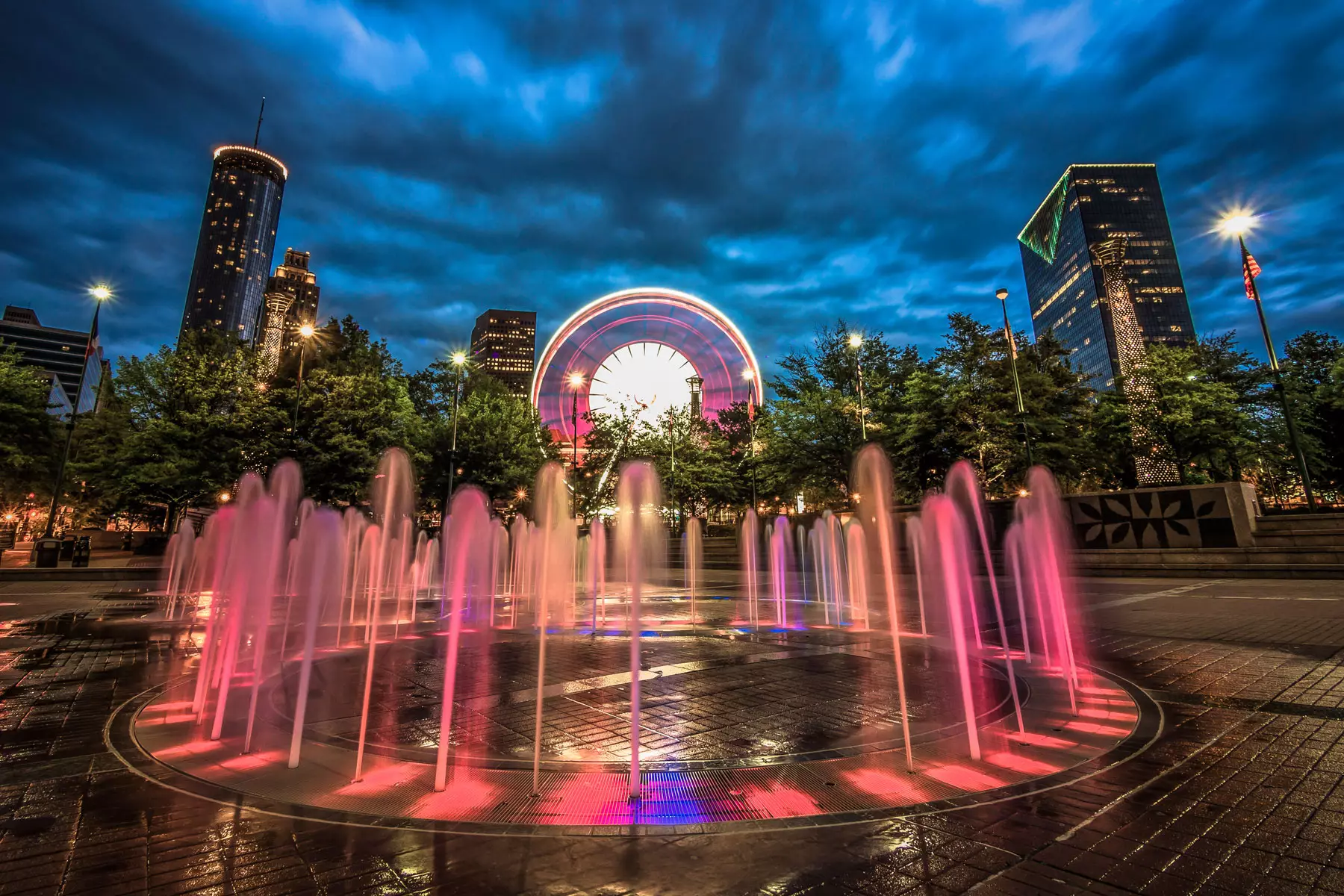 Fountain ing Atlanta, Georgia