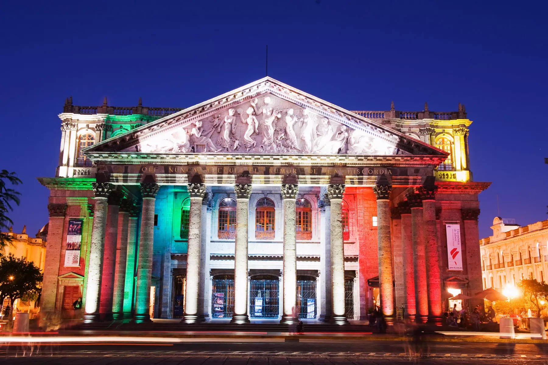 Teatro Degollado，瓜達拉哈拉，墨西哥，北美