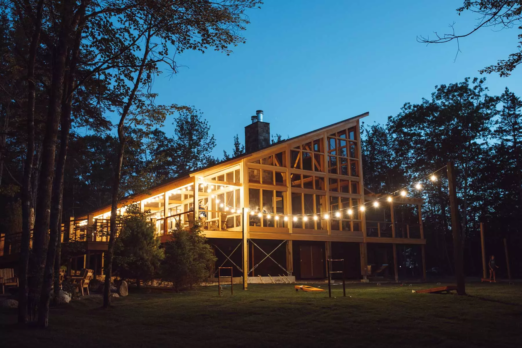 Va'aiga i tua pito i tua o Terramore lodge resort i le po ma moli fafo