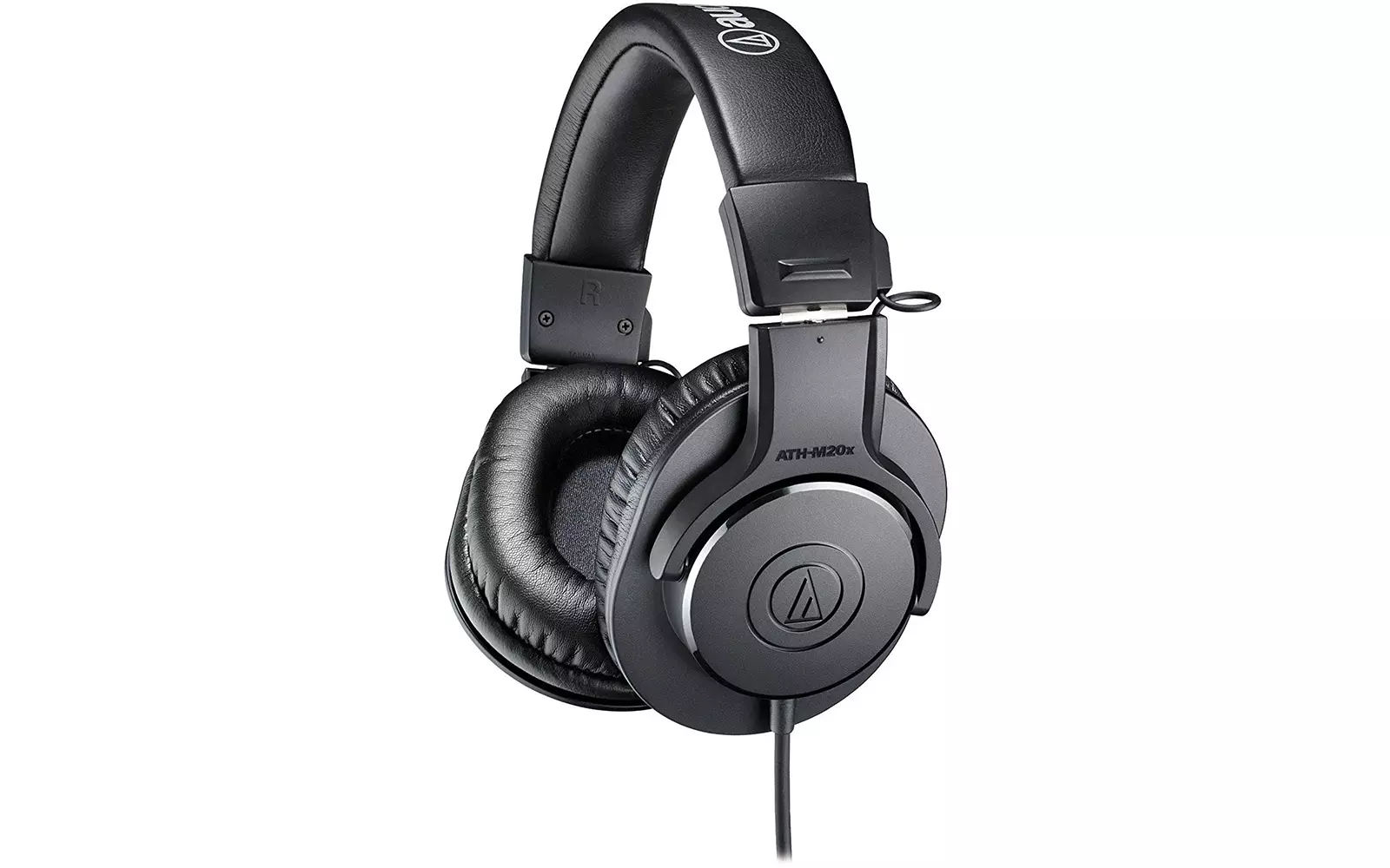 Clustffonau Monitro Stiwdio Proffesiynol Audio-Technica ATH-M20x