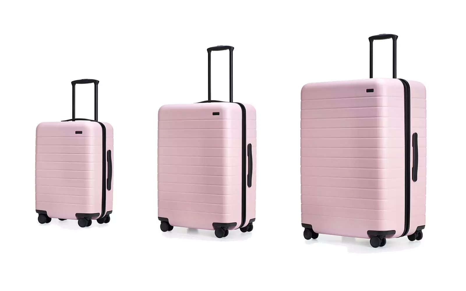 Away Baggage Travel Millennial Pink Blush Color