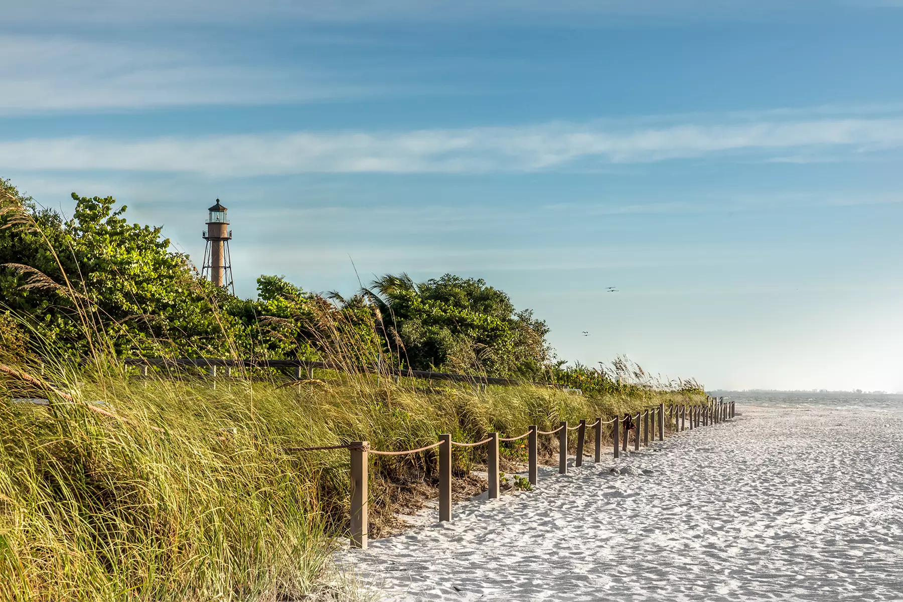 Inyanja i Sanibel, muri Floride