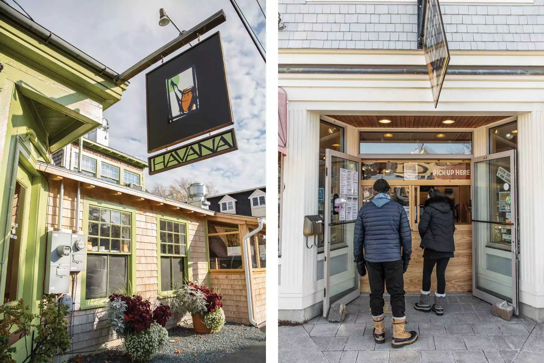 Exterieurbeelden van Havana en Choco Latte in Acadia