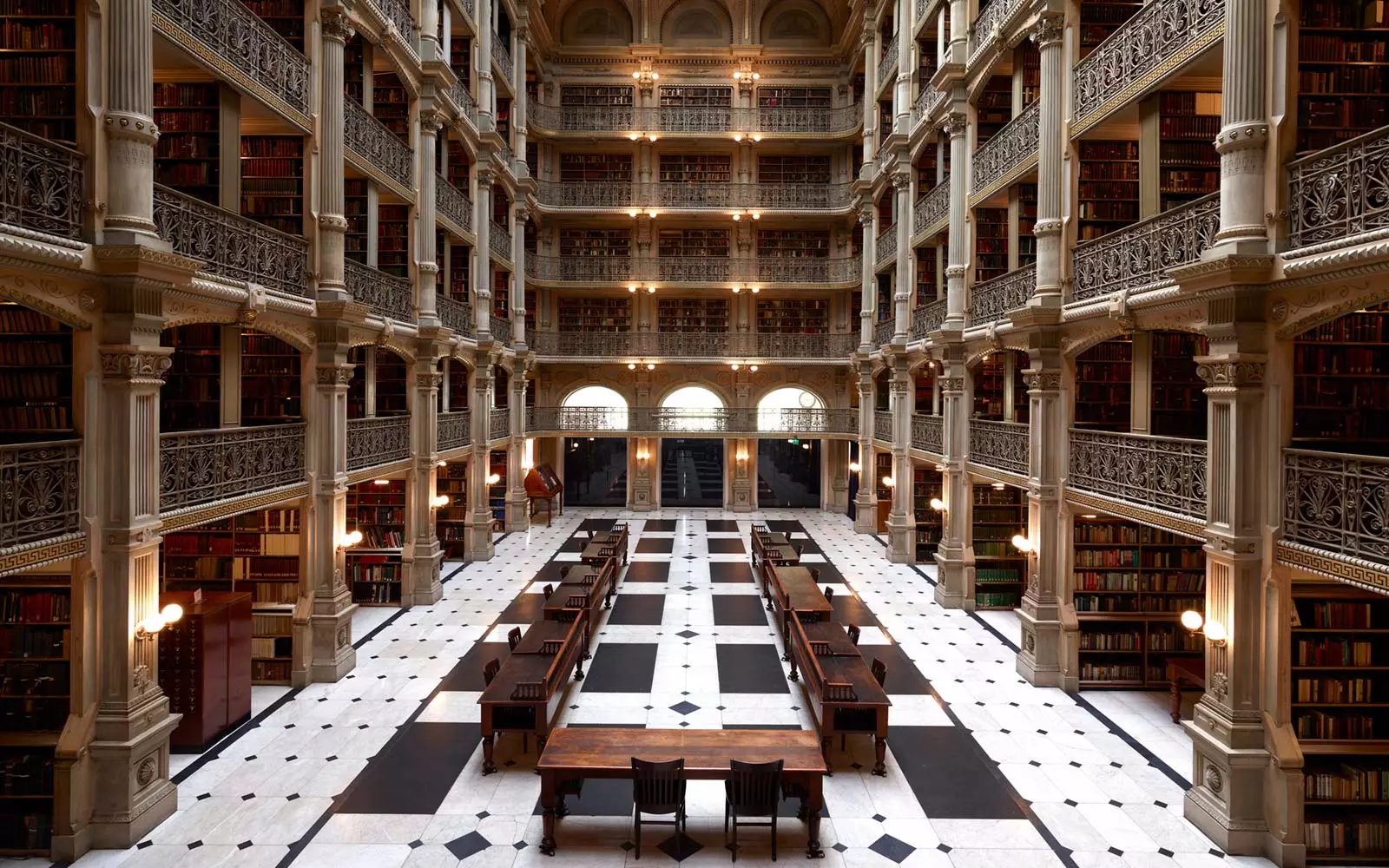 George Peabody Library, Baltimore, Maryland