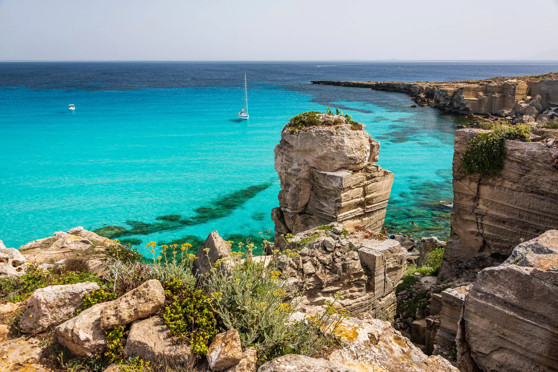 Cala Rossa in Favignana, Sicily