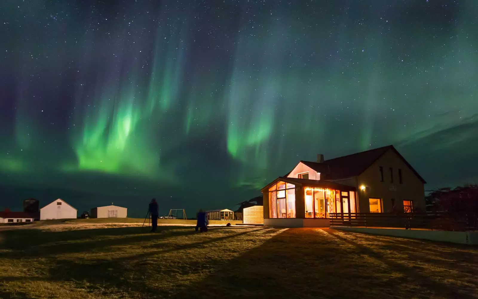 Islandia Cahaya Utara