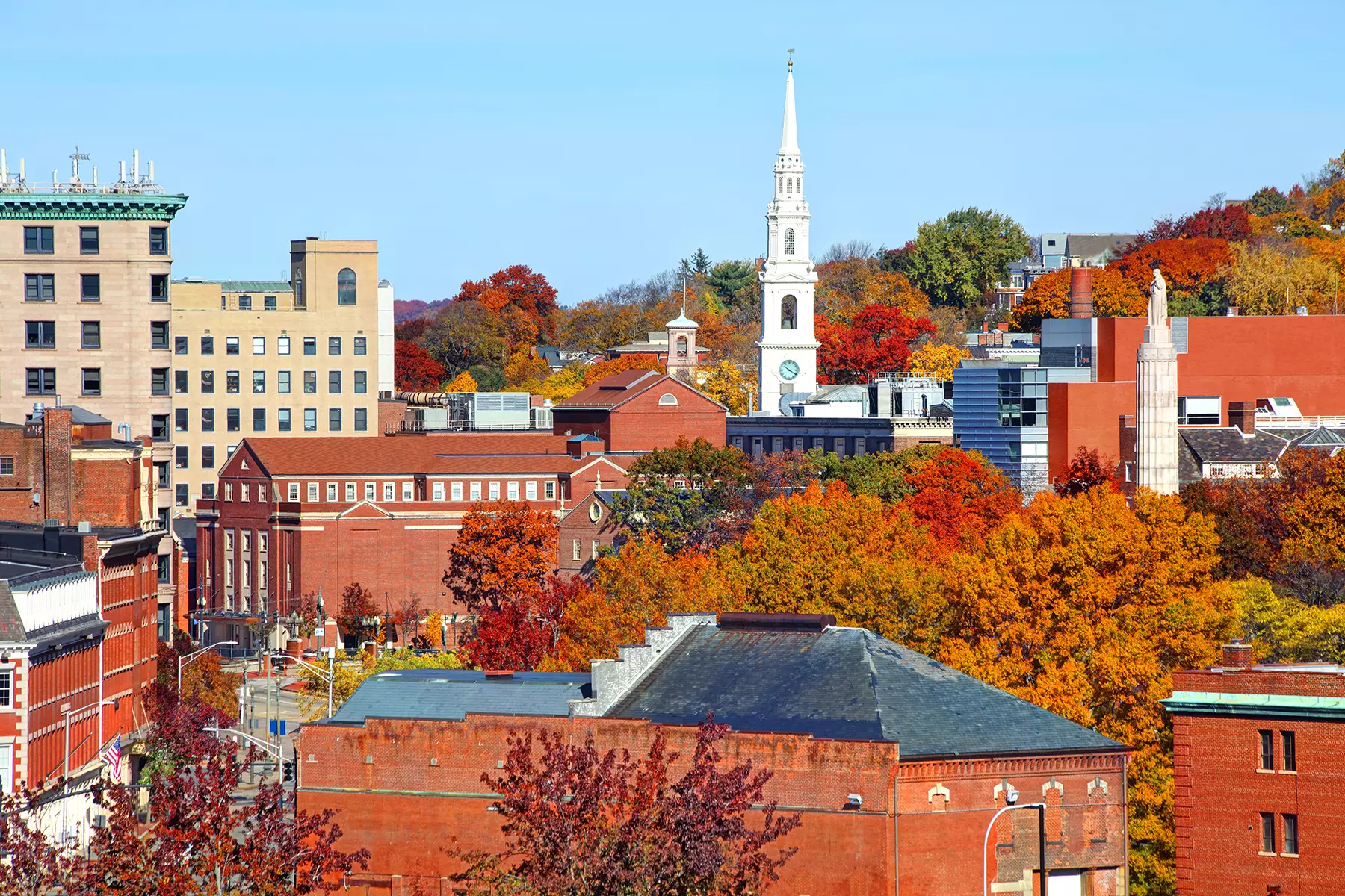 Haust í Providence, Rhode Island