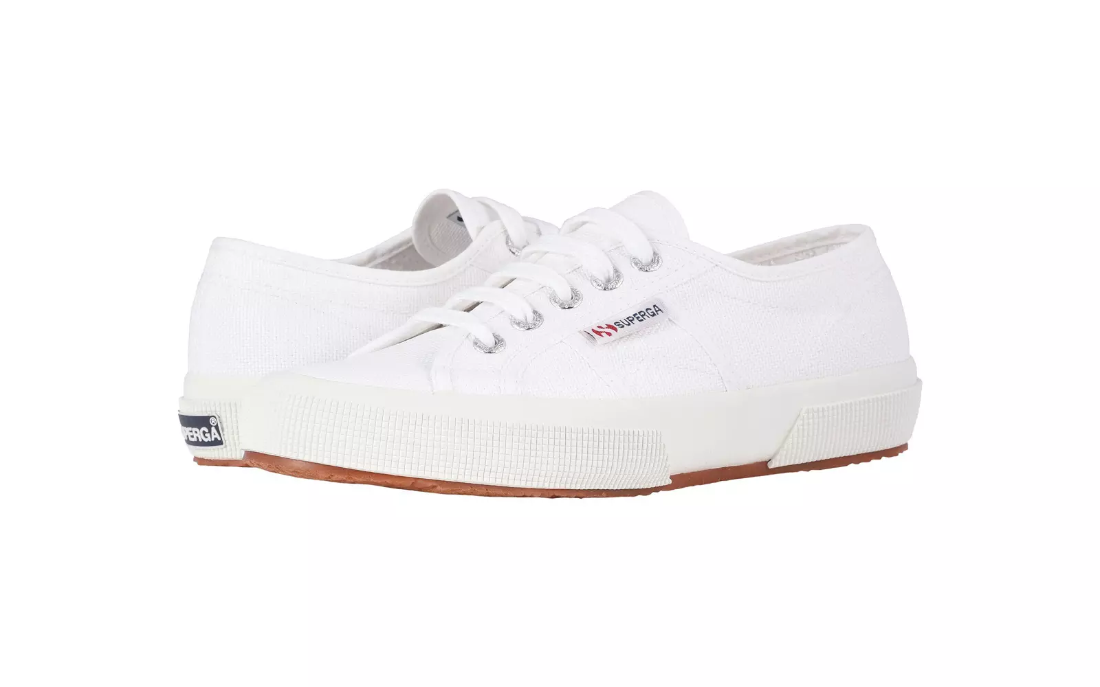 Superga weiße Turnschuhe