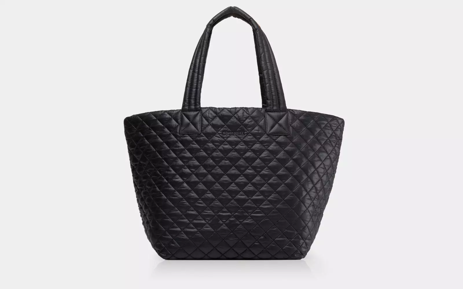 Black Quilted toti Bag