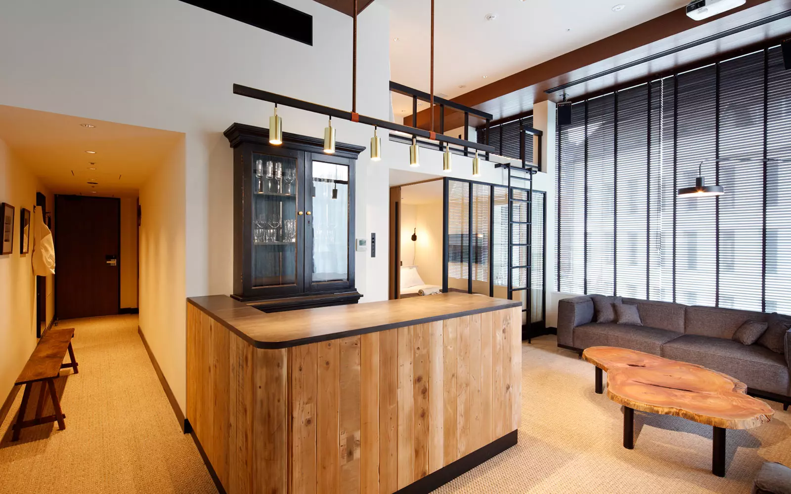 TRUNK Hotel Tokyo'da oturma odası