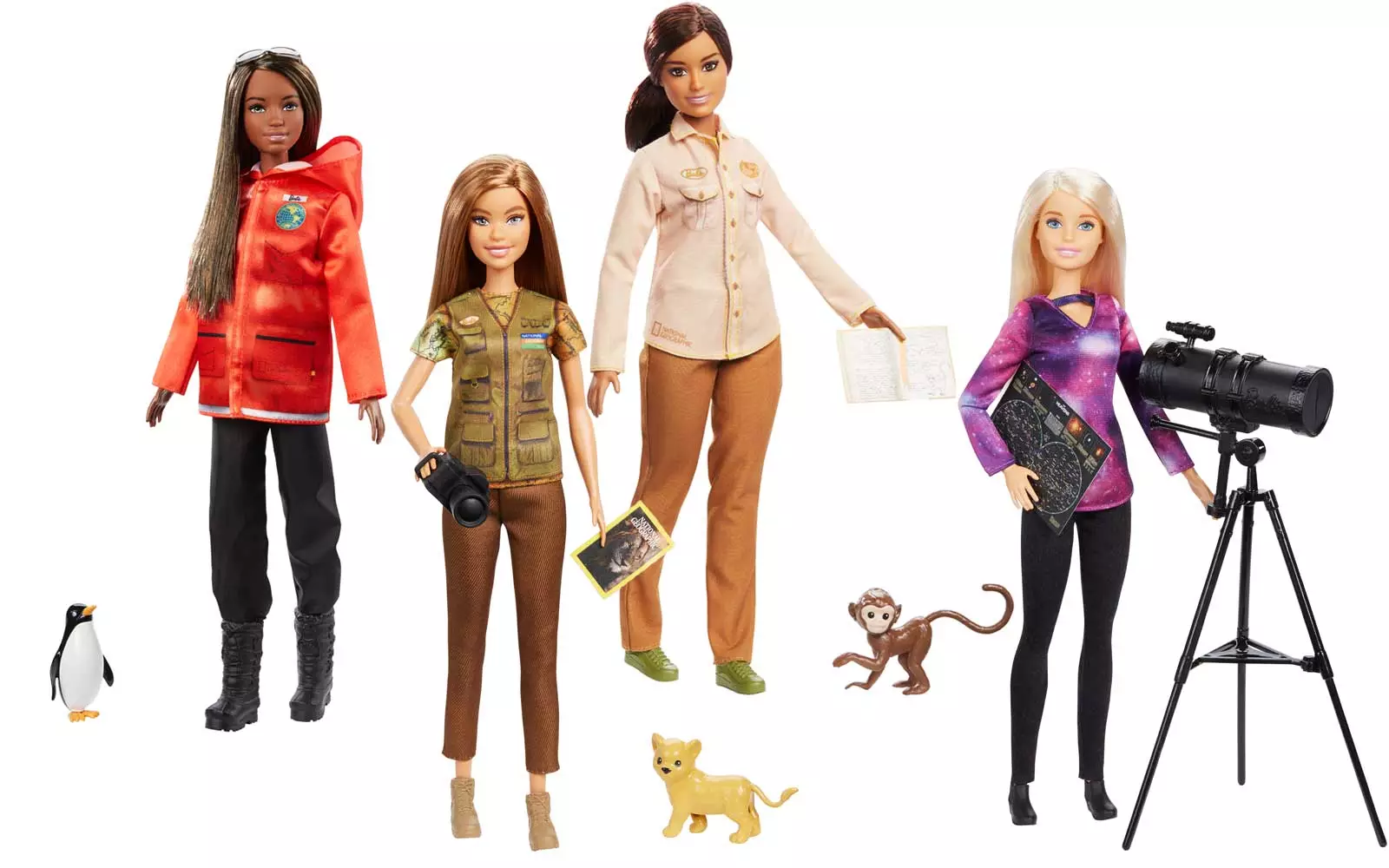 Tsamaea Barbie le Metsoalle, Barbie Careers