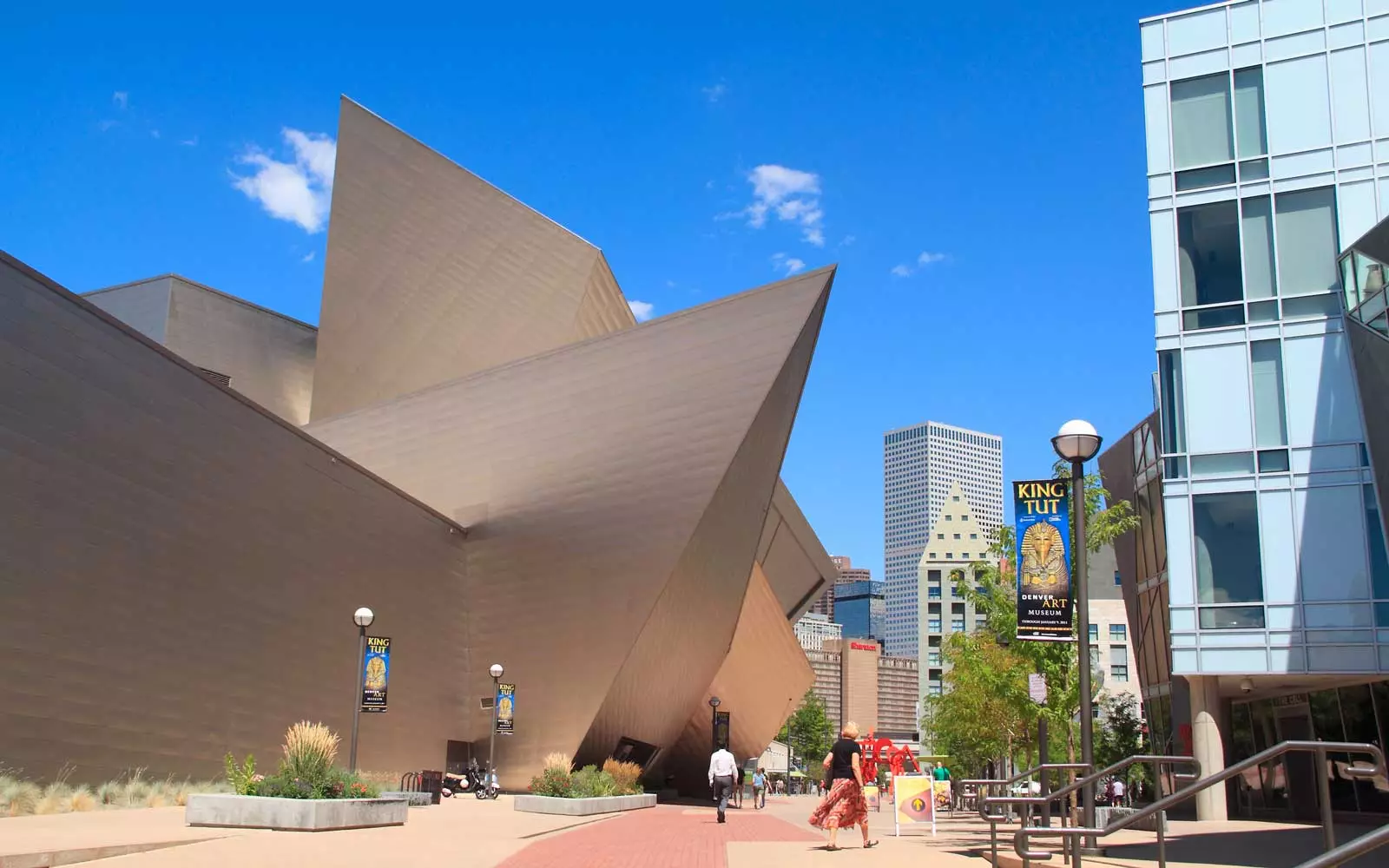 Hamilton Művészeti Múzeum a Civic Center Parkban, Denver belvárosában