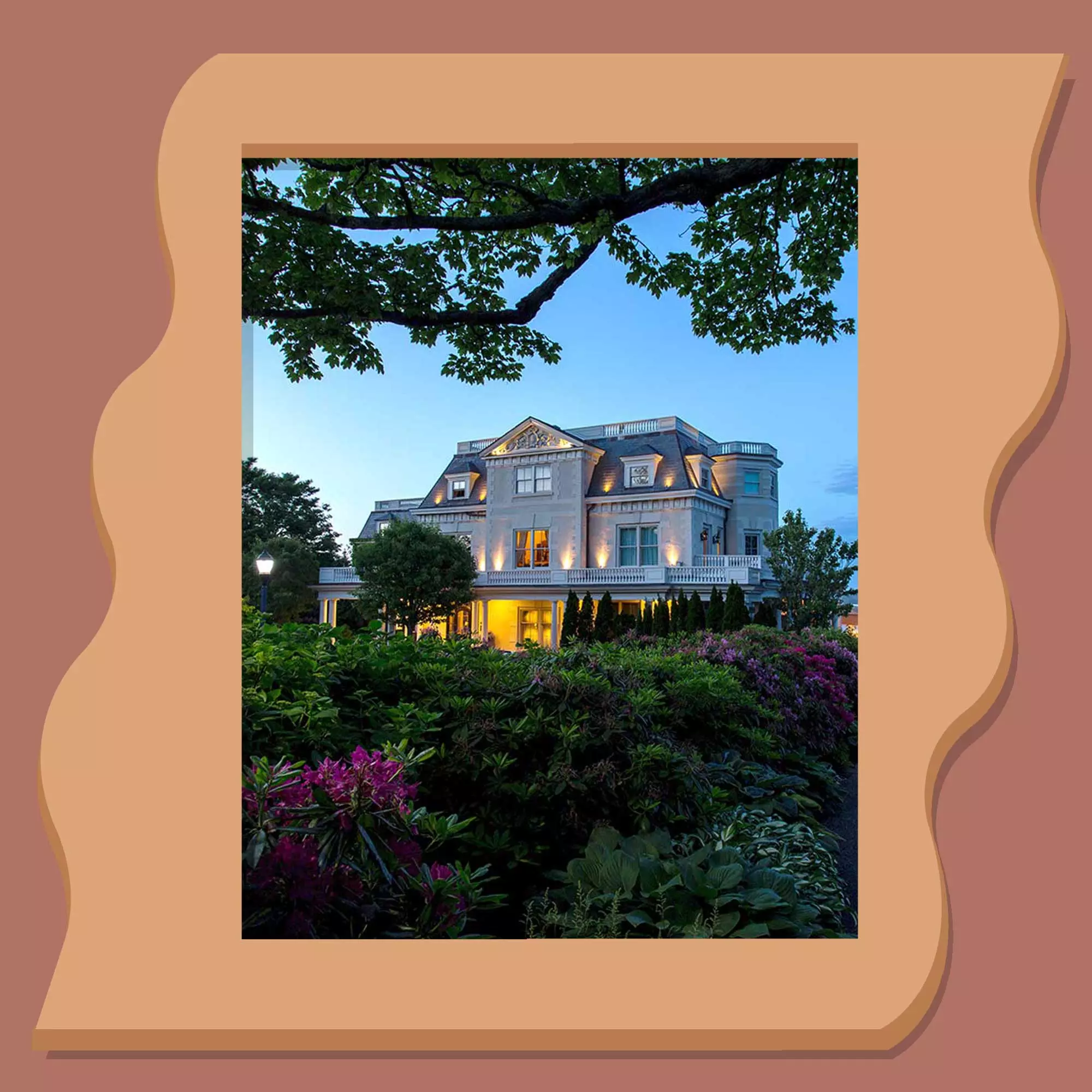 Il Chanler a Cliff Walk a Newport, Rhode Island