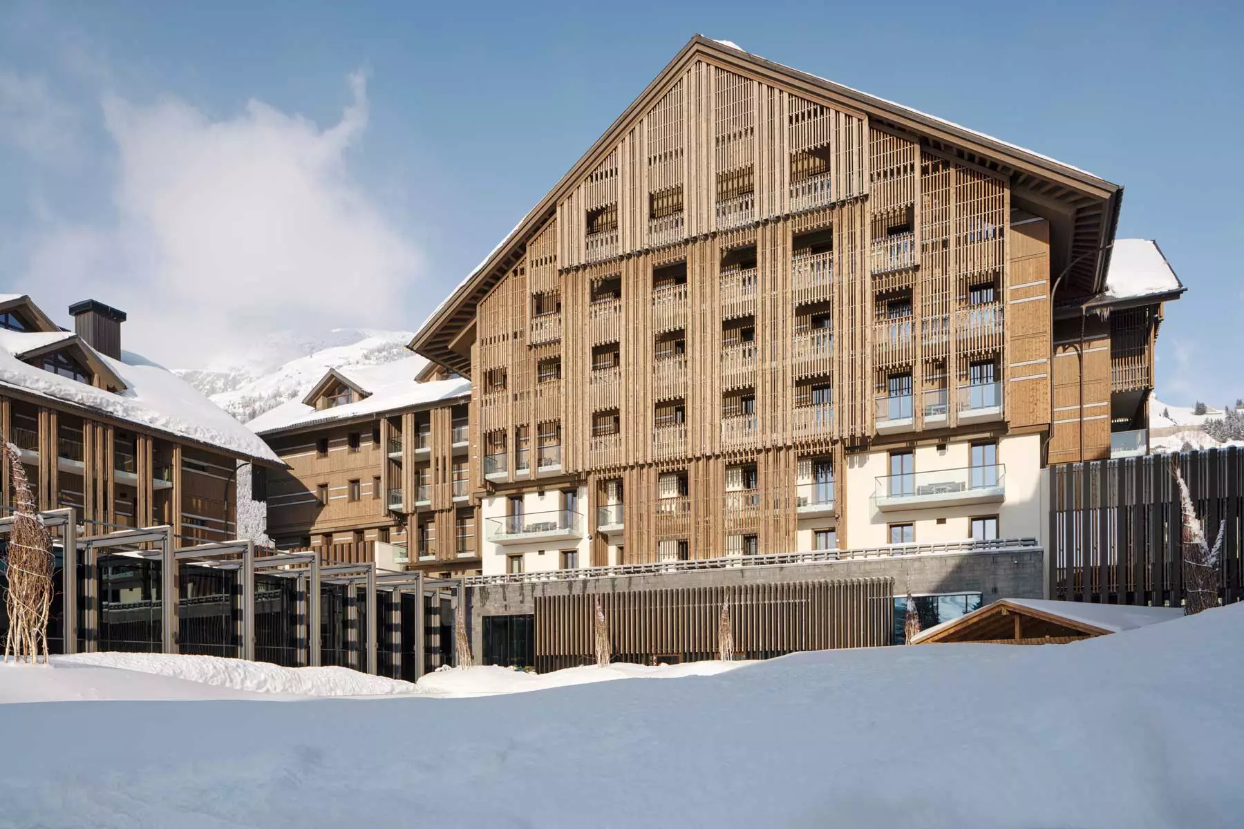 Njaba hotel Chedi Andermatt ing mangsa