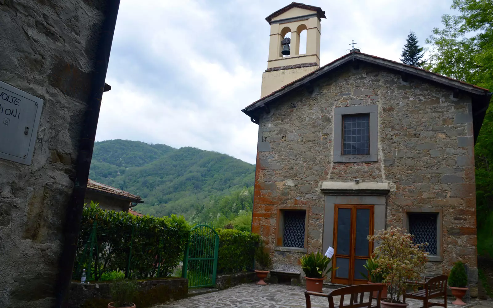 Església de Gombereto, Toscana, Itàlia