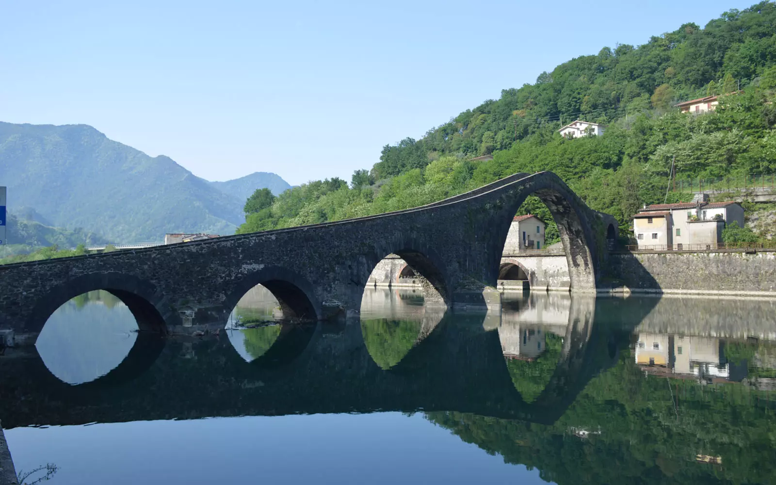 Barga Bridge, Tuscany