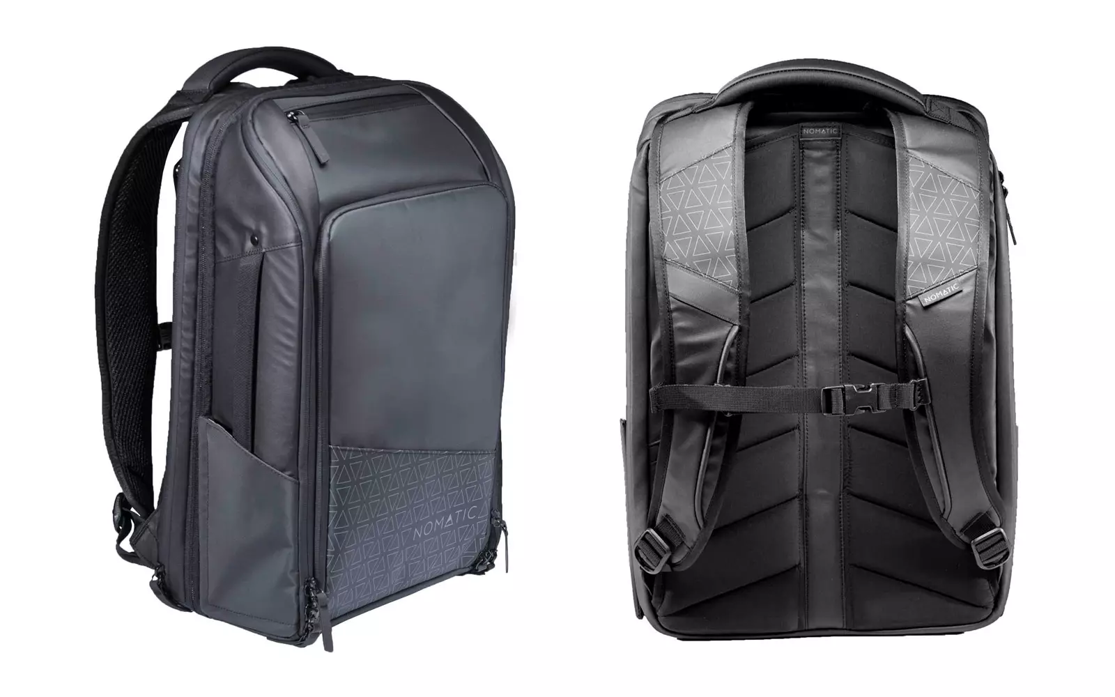 adolygiad backpack teithio nomatic