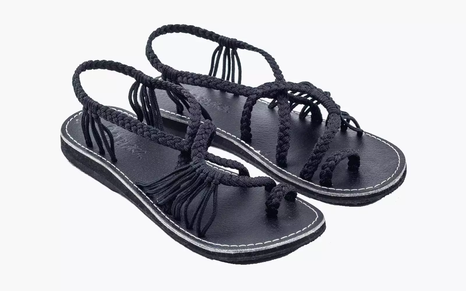 plaka palma ýapragy sandal