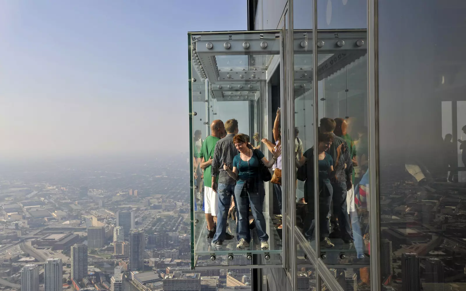 Willis Tower Skydeck ទីក្រុង Chicago