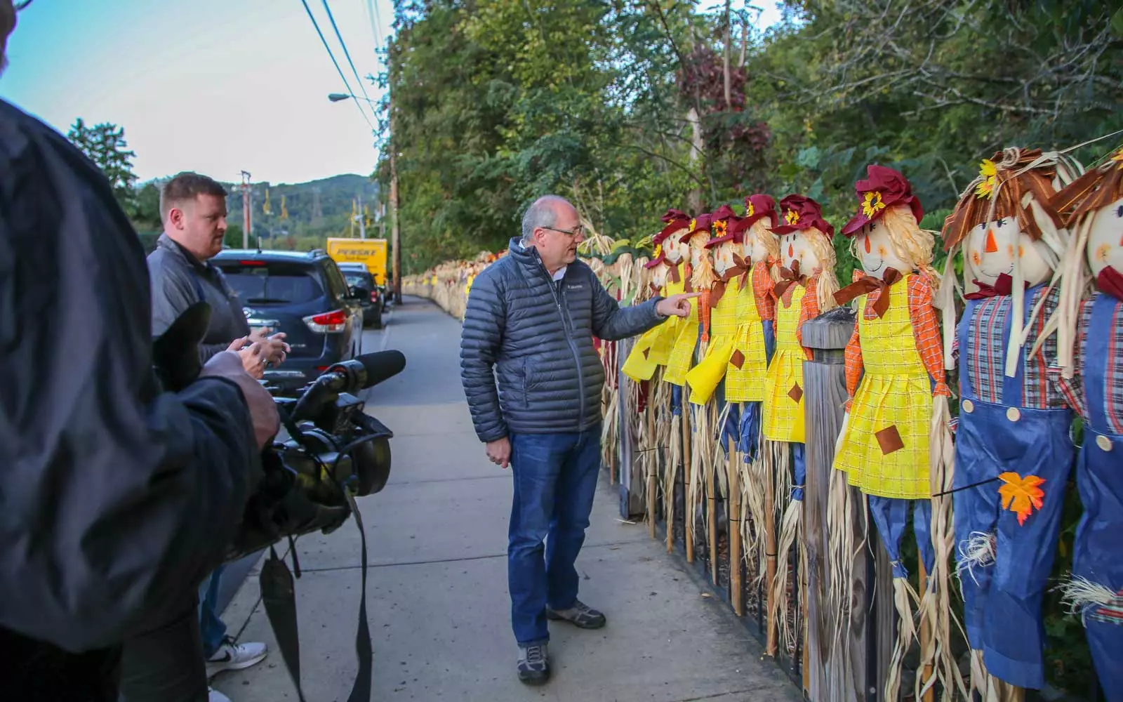 Madárijesztők számolása itt: Gatlinburg, TN