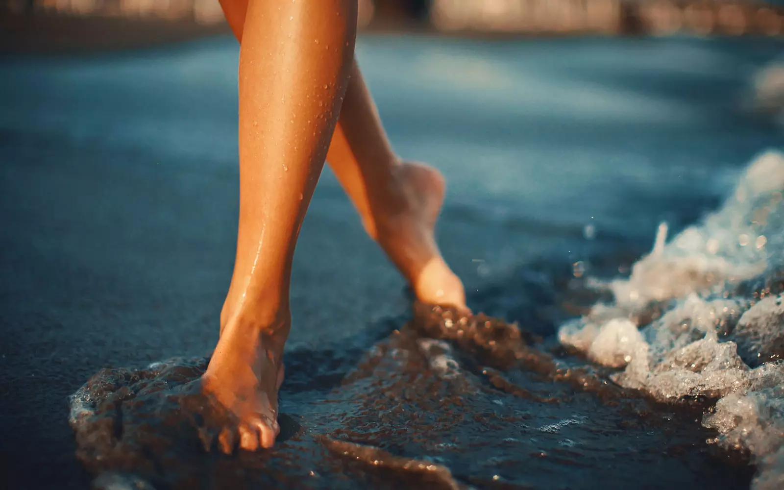 Ногі на пляжы