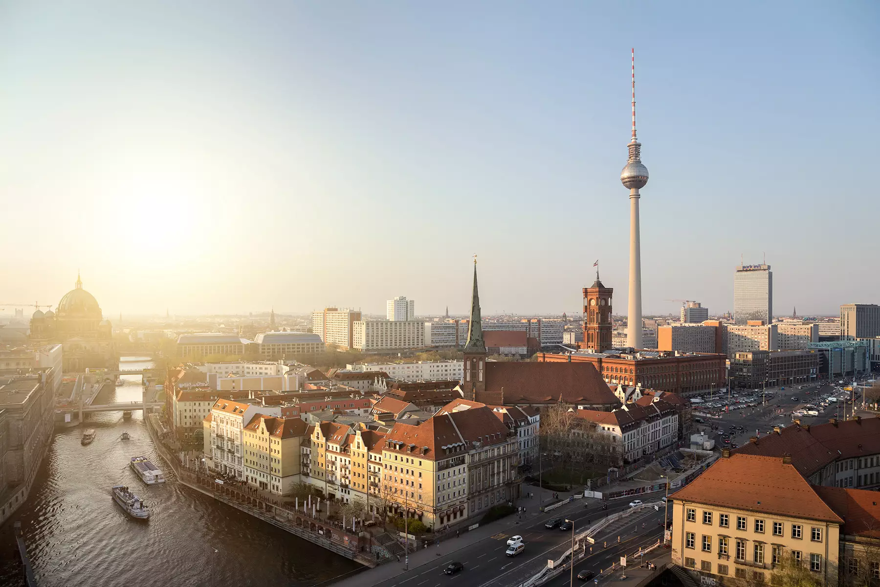 Vista panorámica de Berlín.