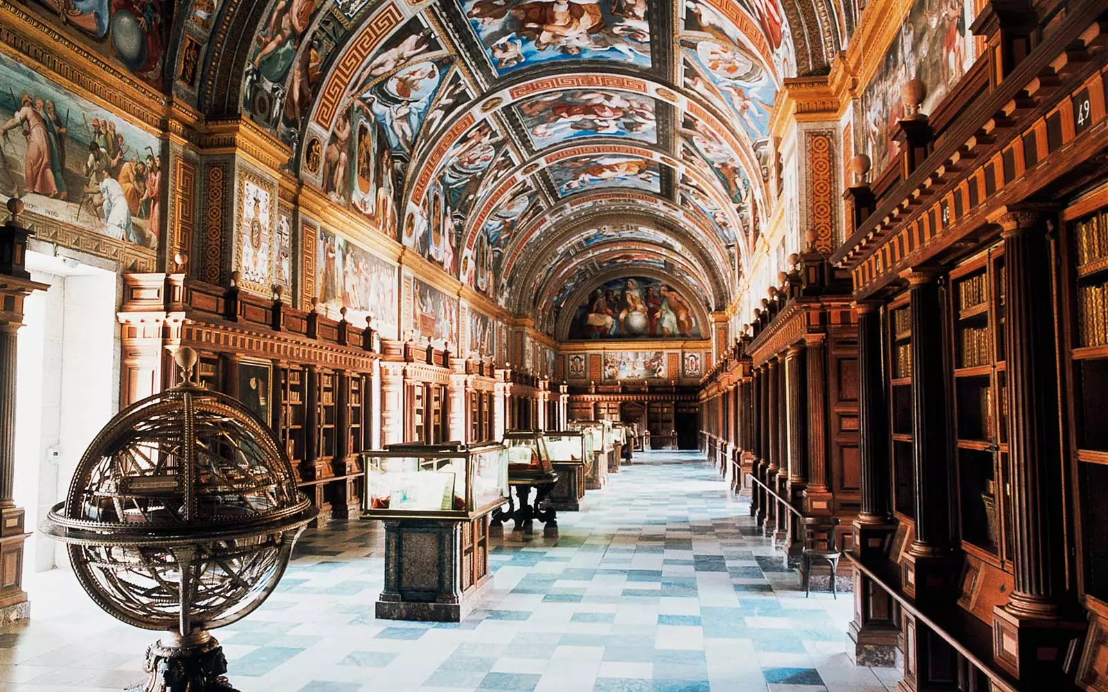 El Escorial Kitabxanası San Lorenzo de el Escorial, İspaniya