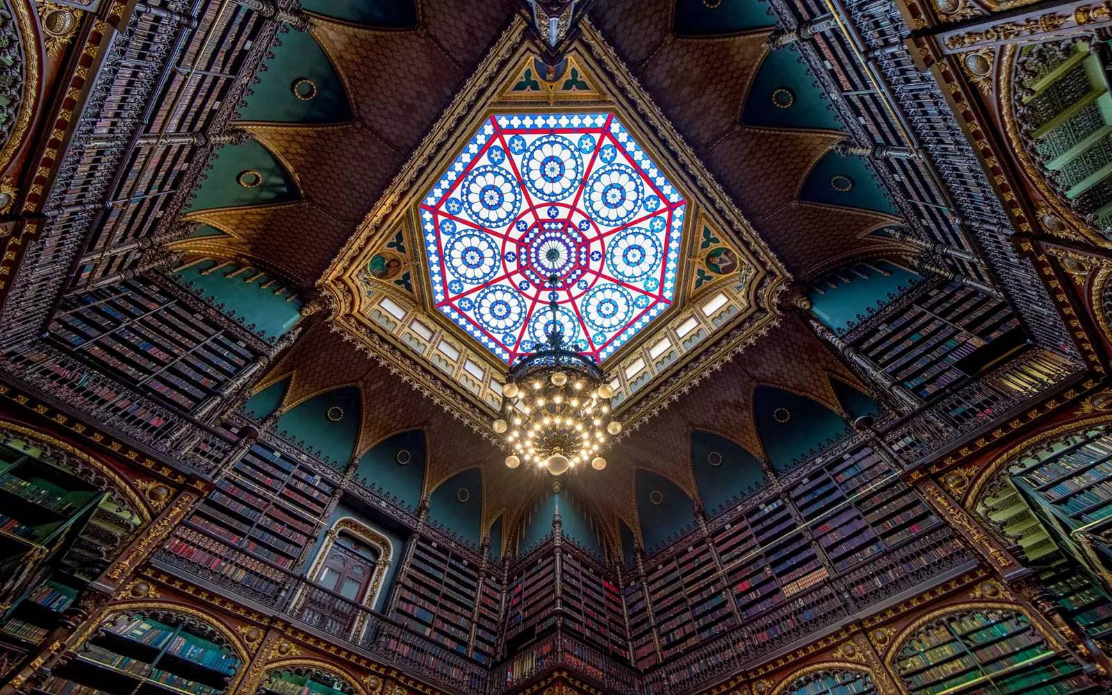 Real Sala de Lectura Portuguesa, Río de Janeiro, Brasil