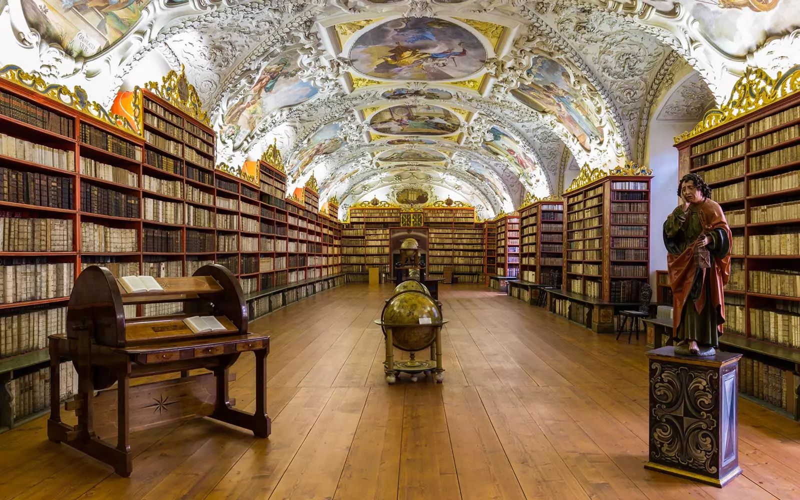 Strahov Monastır Kitabxanası, Praqa, Çexiya